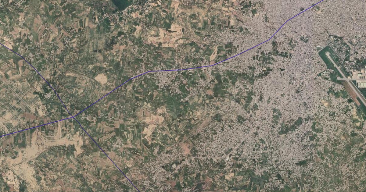 Rawalpindi Rail Bypass : Scribble Maps