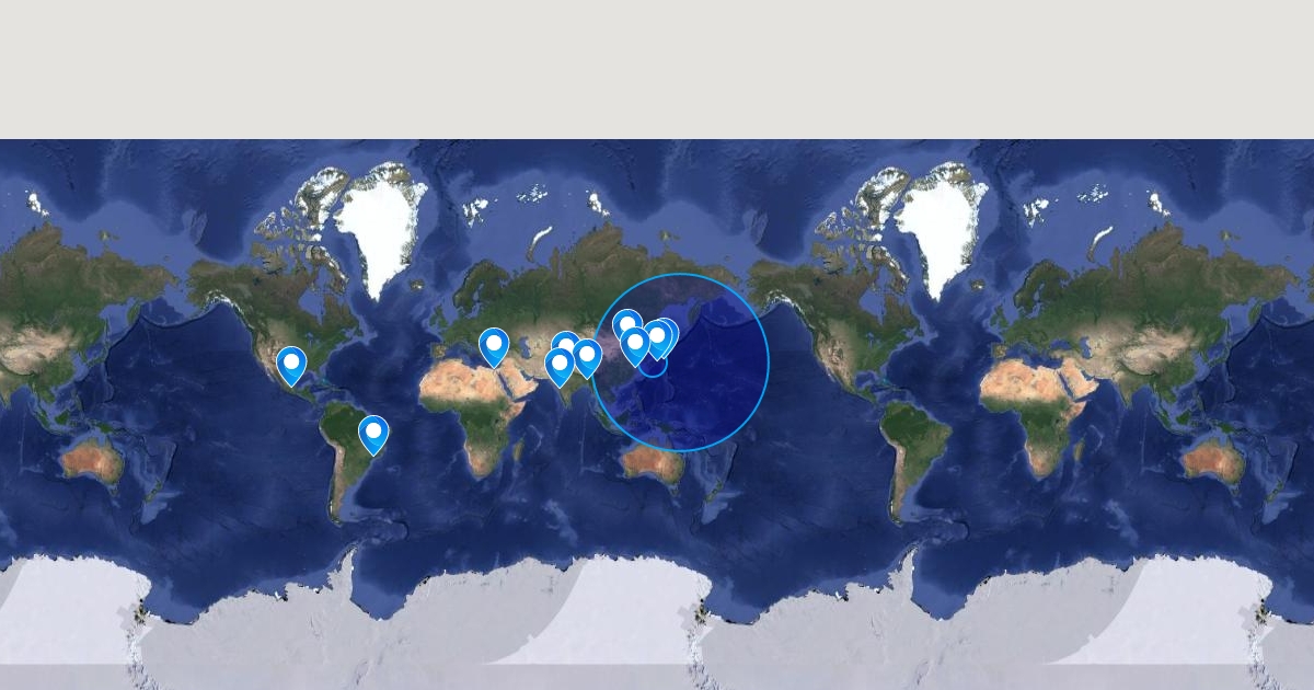 MegaCities Map - Michelle J. : Scribble Maps