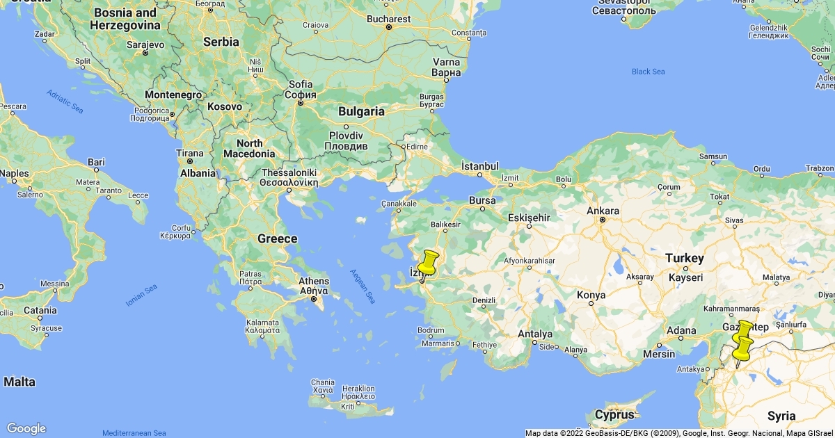 Isabela, Josef and Mahmouds journey : Scribble Maps