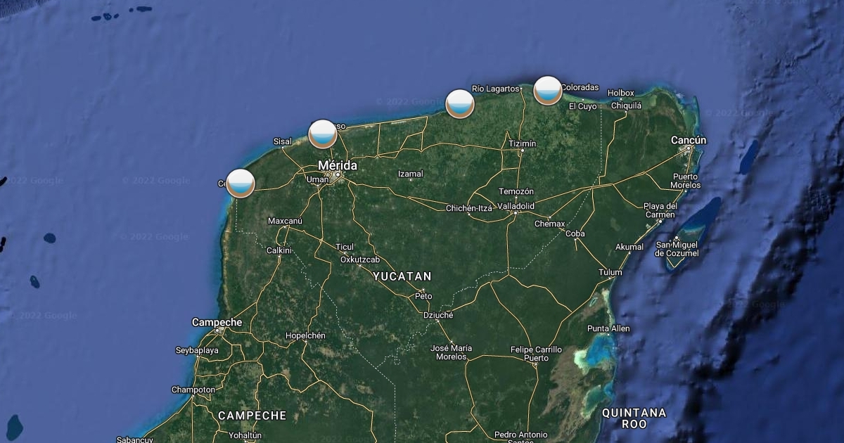 regiones acuaticas : Scribble Maps