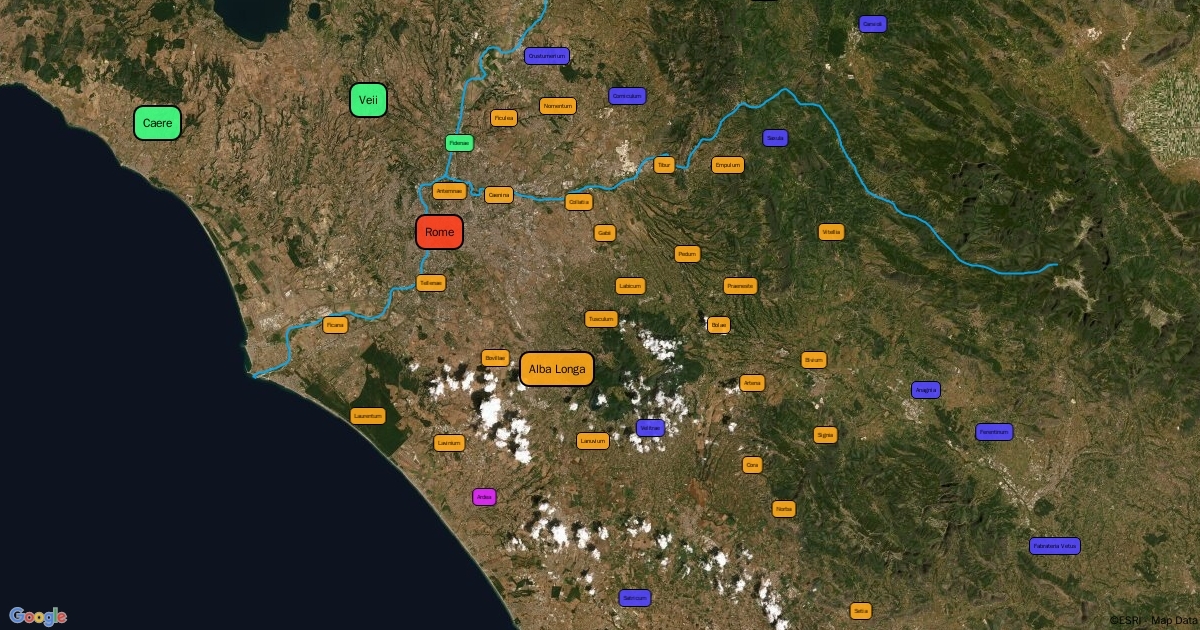 history of rome : Scribble Maps