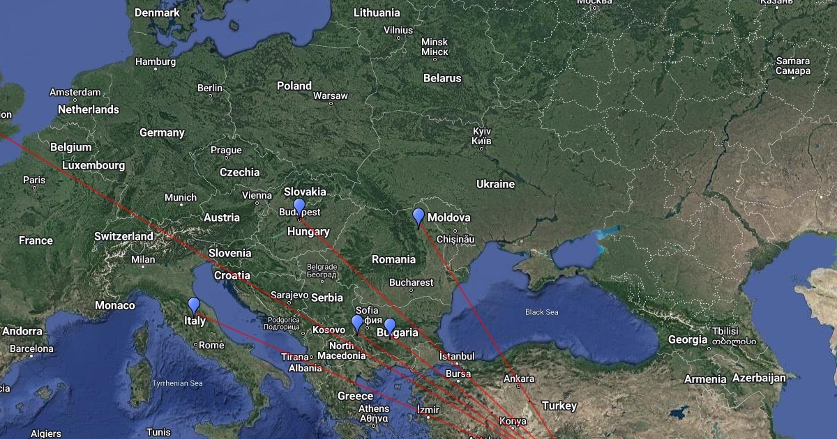 Roman Troop Movements : Scribble Maps