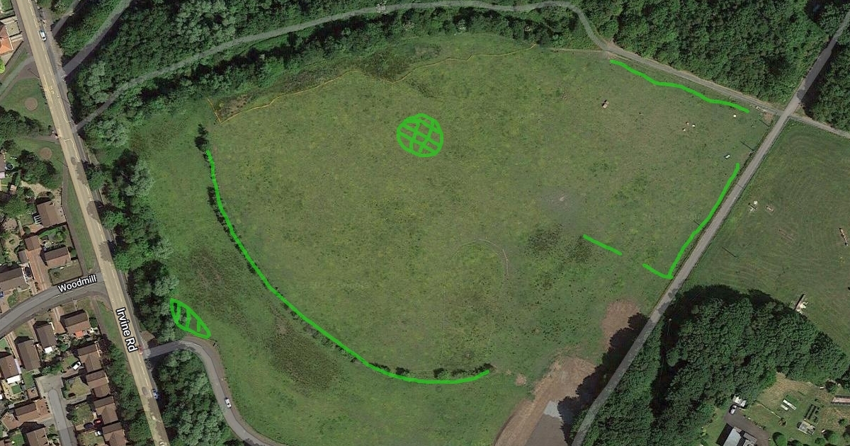 Areas to plant : Scribble Maps