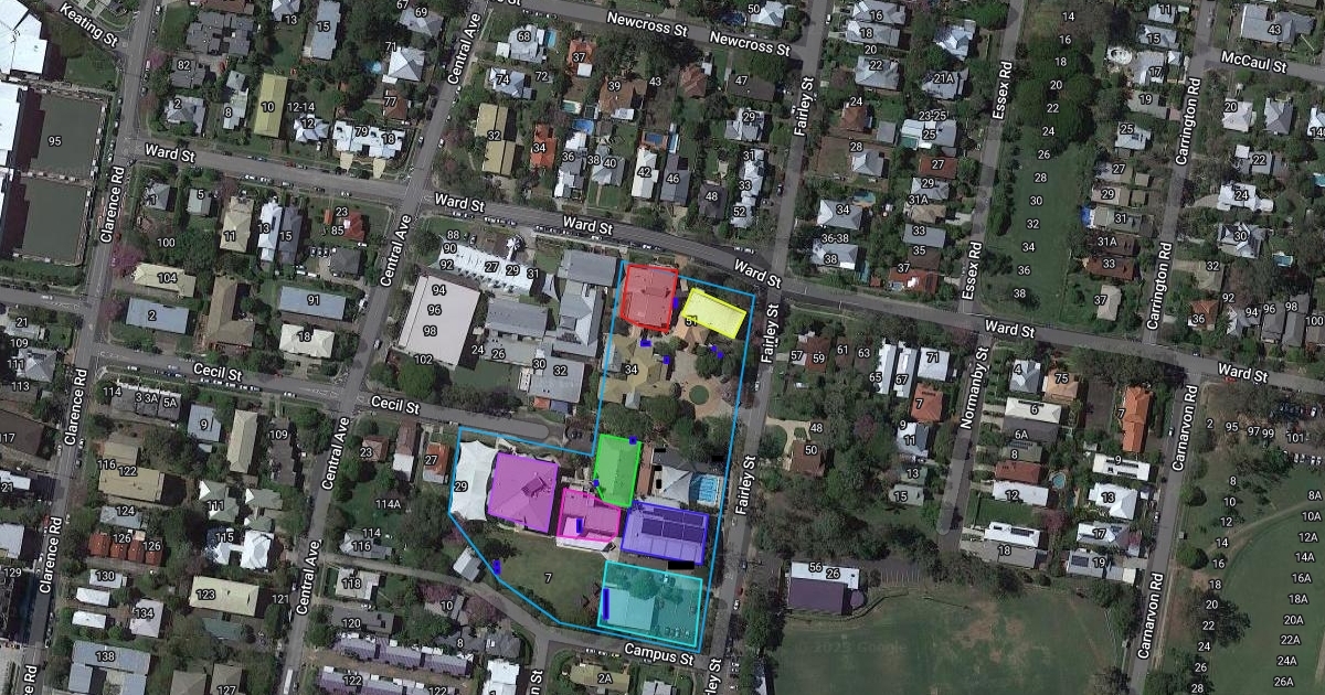 Map of Bins Through School : Scribble Maps