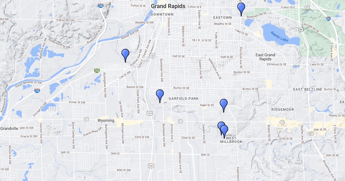 Sampling Locations : Scribble Maps