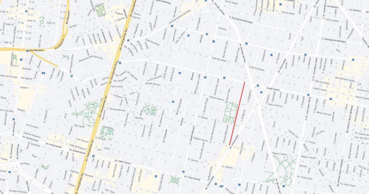 Recorridos : Scribble Maps