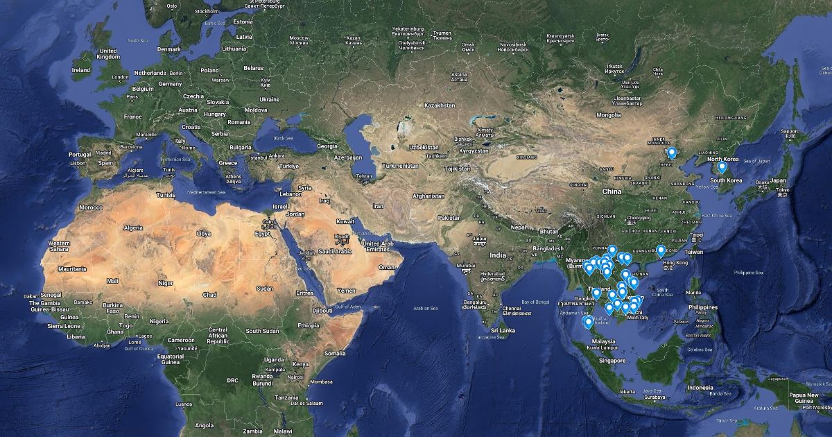 Back Packing 2015 : Scribble Maps