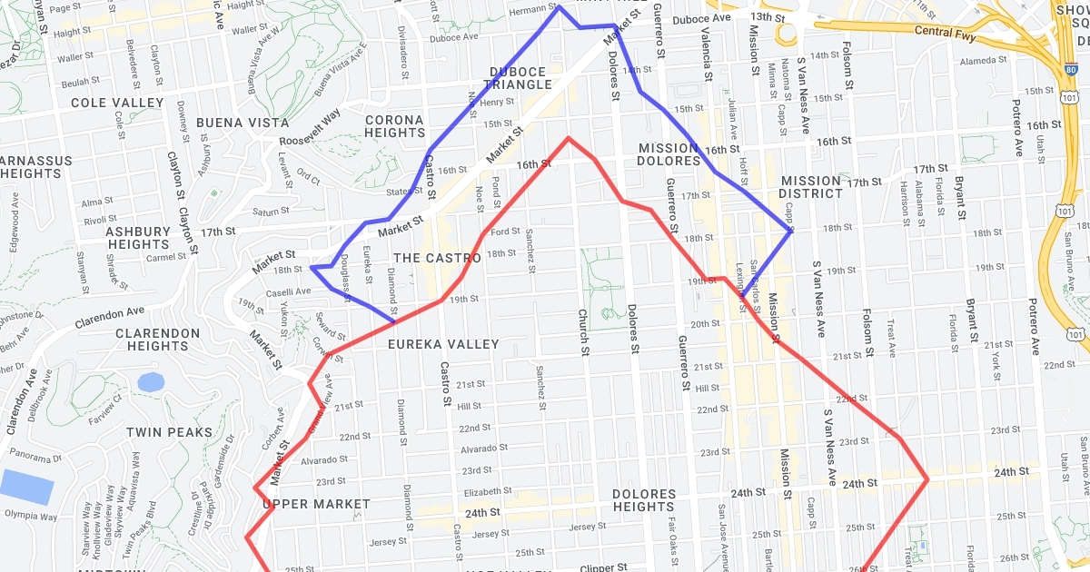 SF Locations : Scribble Maps