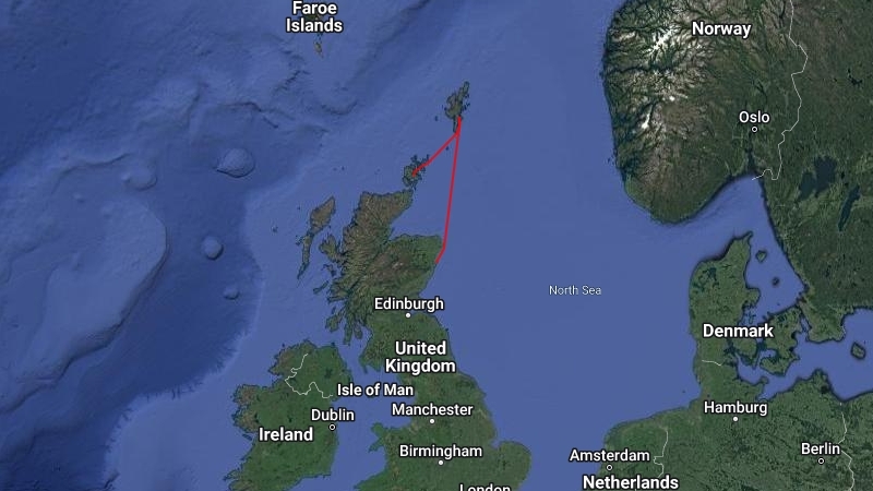 Shetland Ferries : Scribble Maps
