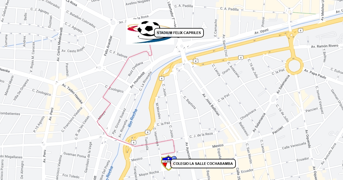 Ruta Stadium : Scribble Maps