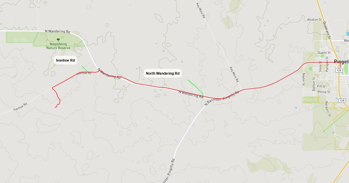 Paddock Walk and Workshop Pingelly : Scribble Maps