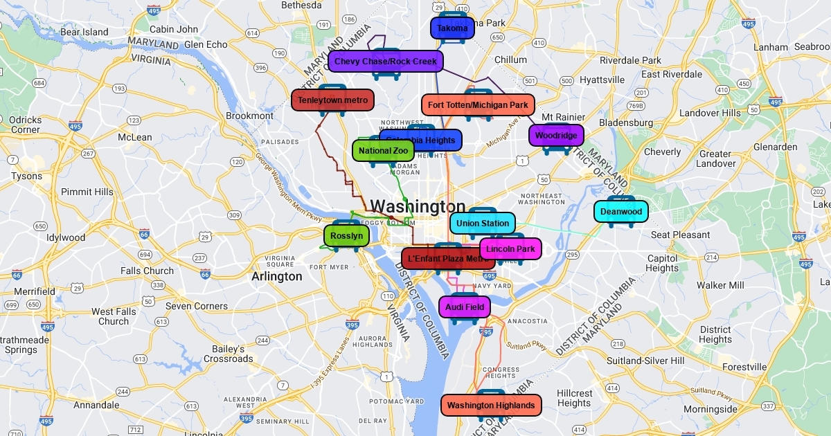 New buses : Scribble Maps