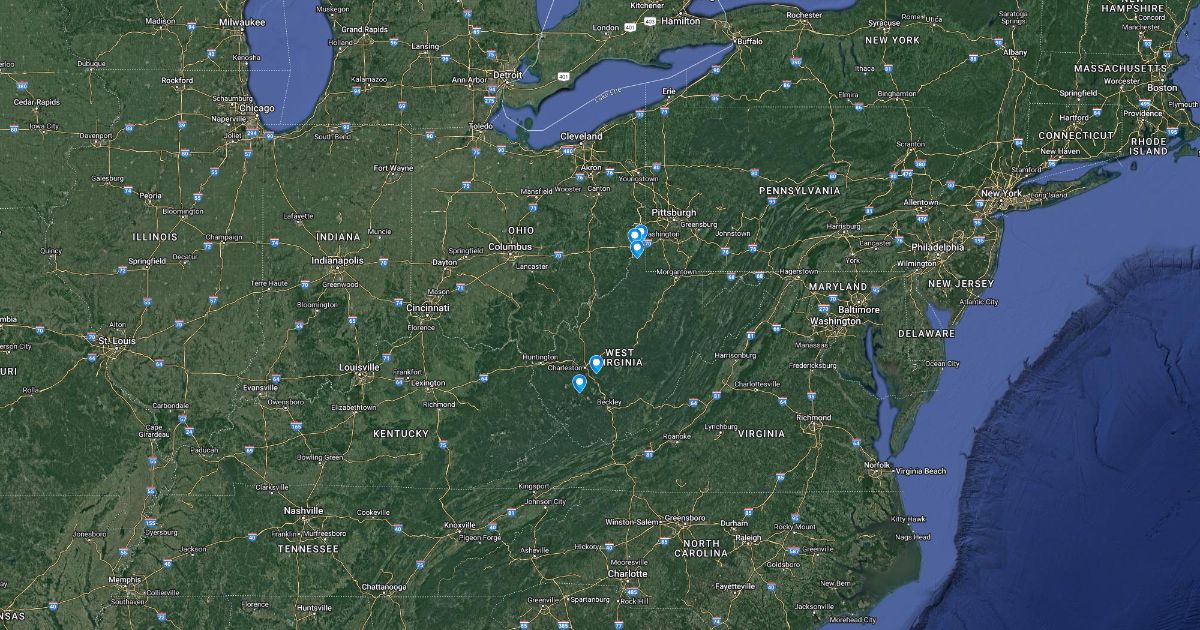 Sample Locations : Scribble Maps