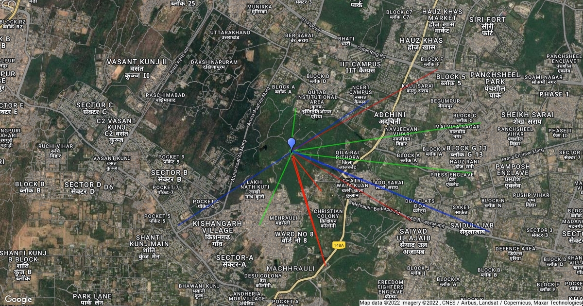 Sanjay Van Landmarks : Scribble Maps