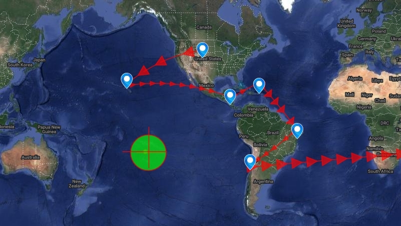 Map of places : Scribble Maps