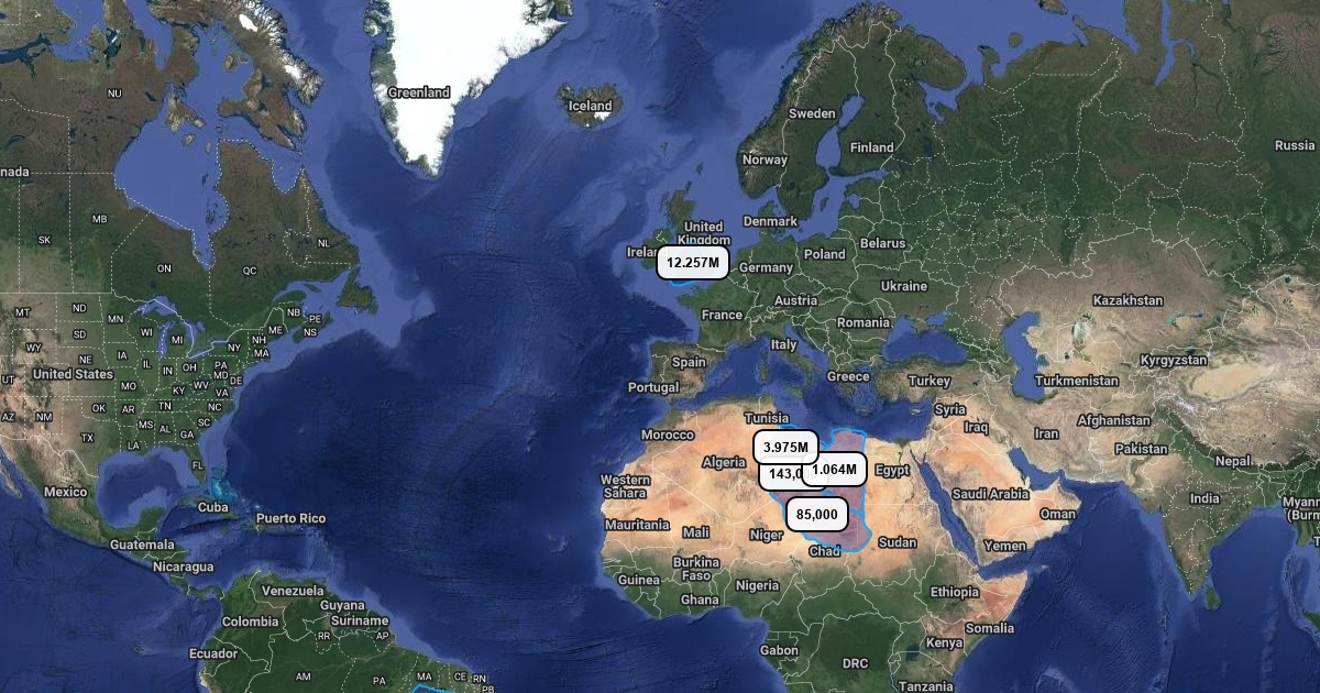 Populations : Scribble Maps