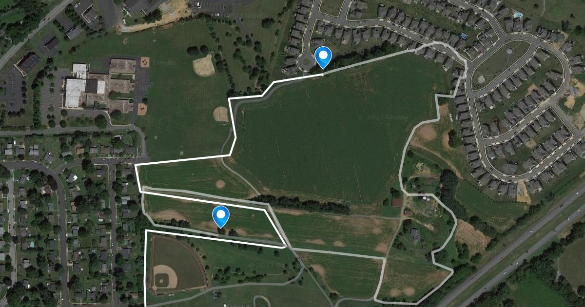 LBC 5k - Whole Course w/ Pokemon : Scribble Maps