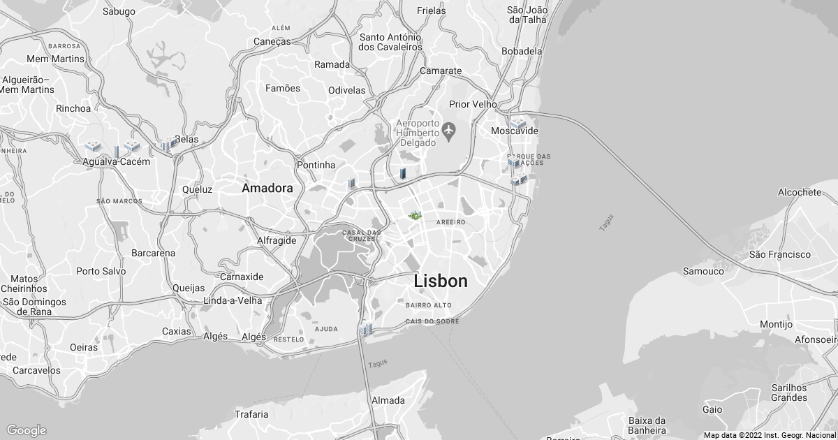 mapa lisboa : Scribble Maps