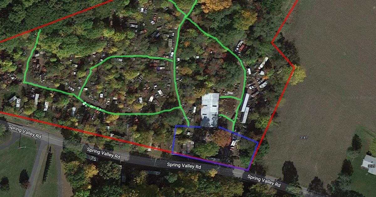 Slatington Auto Salvage : Scribble Maps