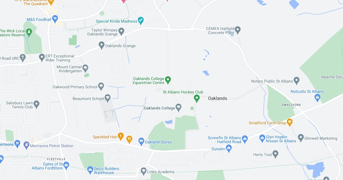 Smallford campus : Scribble Maps