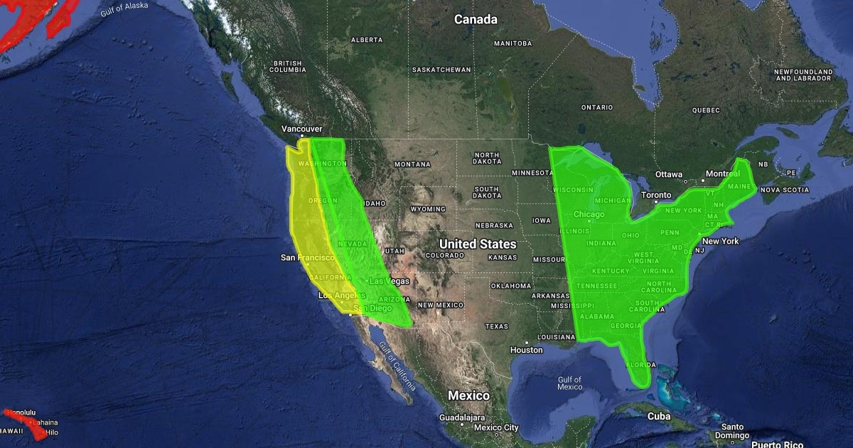 Tsunami Risk Map : Scribble Maps