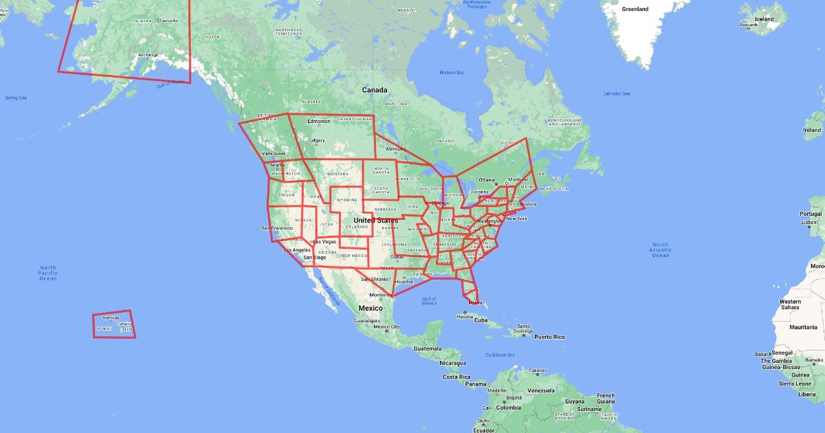 Stadium Journey Regions : Scribble Maps