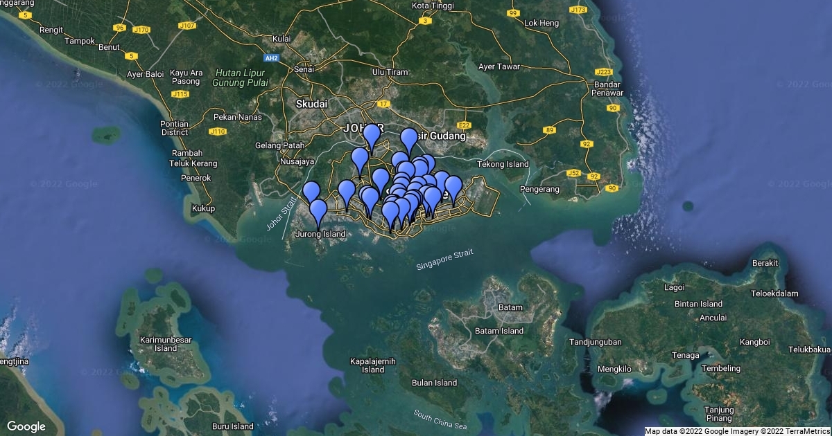 Stadiums Map : Scribble Maps