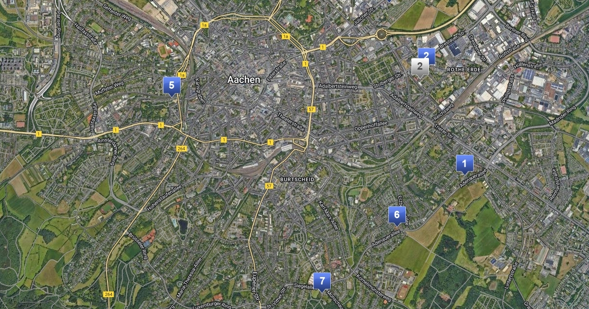 LH Standorte : Scribble Maps