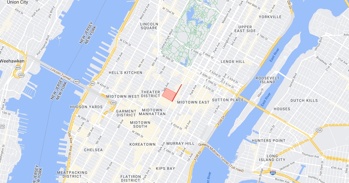 Stress Map NYC : Scribble Maps