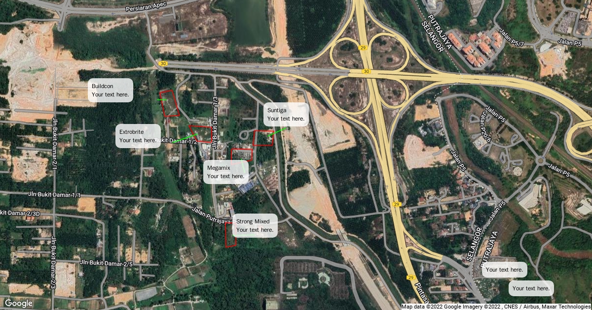 Location of Suntiga Cyberjaya : Scribble Maps