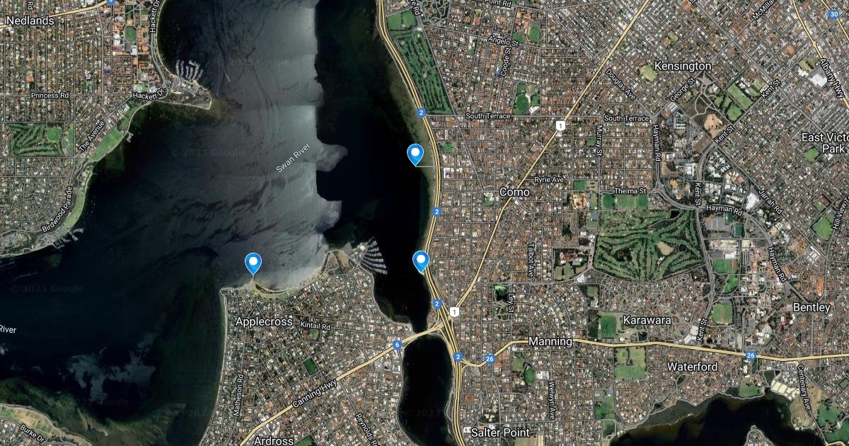 Perth's Top Spots for Sunset Photography : Scribble Maps