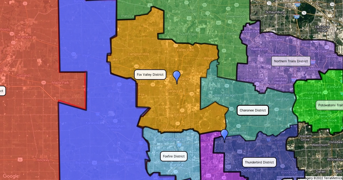 District Boundaries : Scribble Maps