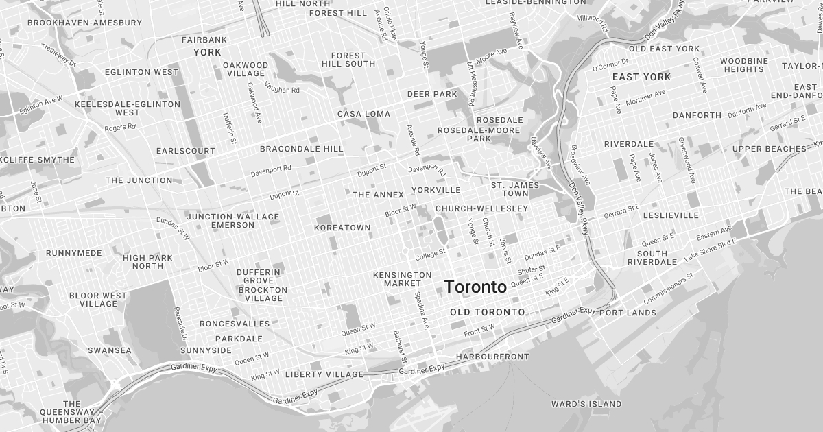 TO Neighbourhoods Large : Scribble Maps