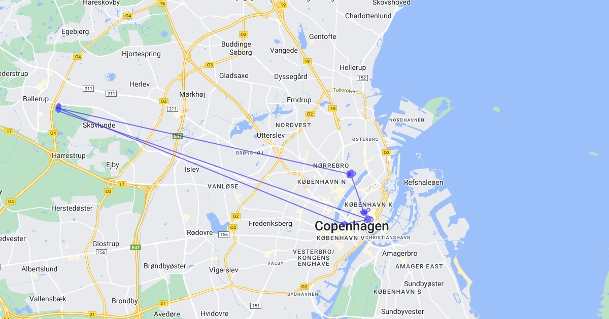 victor og clara : Scribble Maps