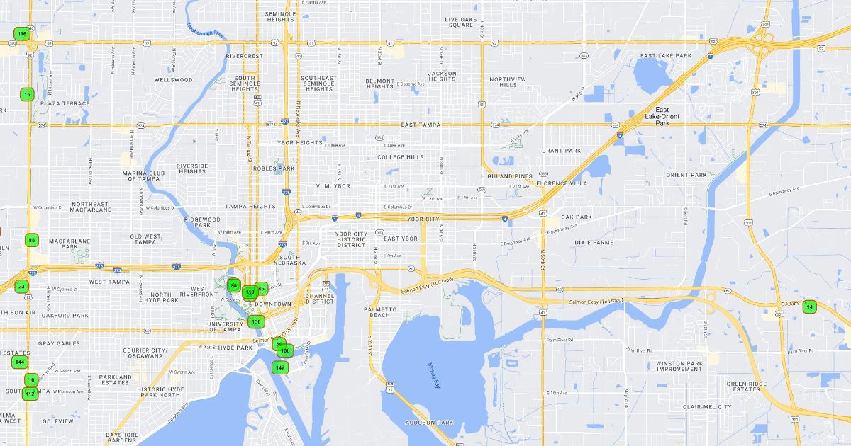 Tampa Clients : Scribble Maps