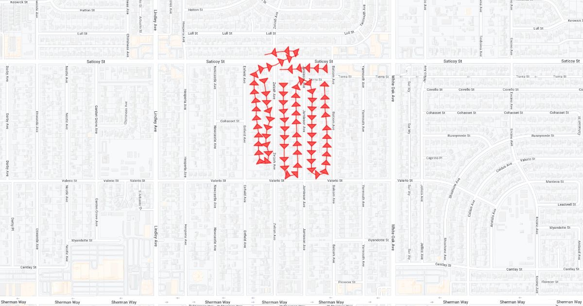 Reseda Preaching : Scribble Maps