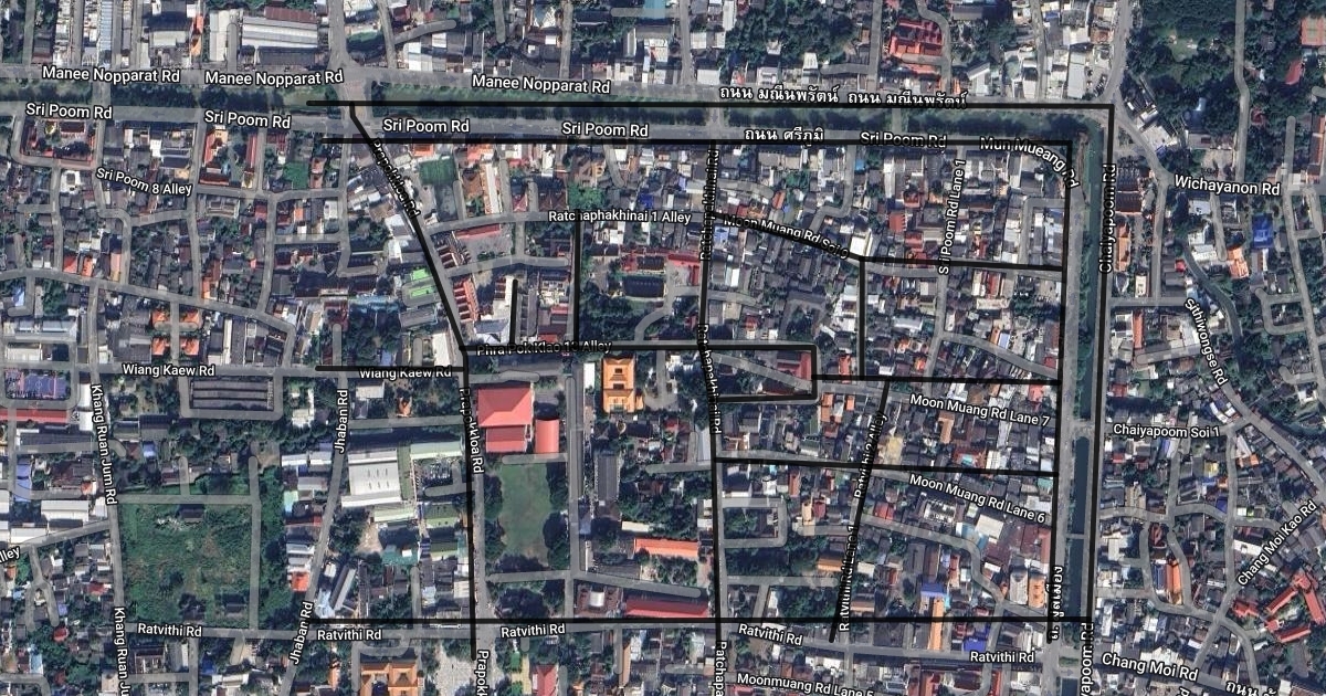 Thai Thai Chiang Mai : Scribble Maps