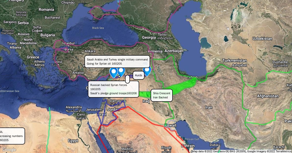 War of the Levant : Scribble Maps