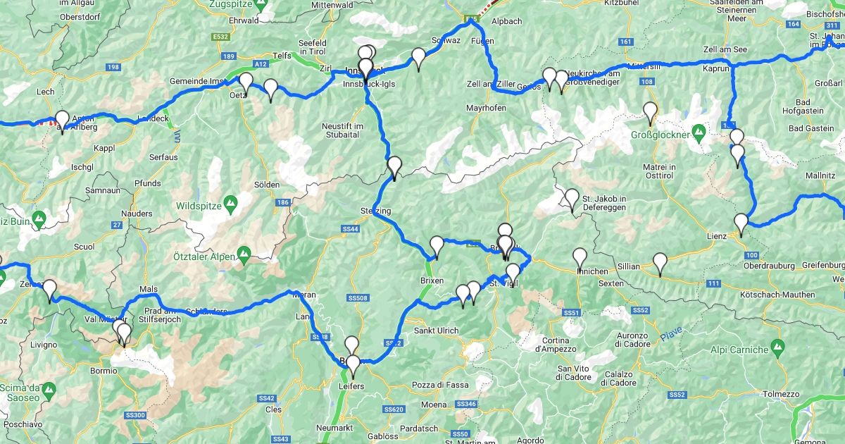 Tour2024 : Scribble Maps