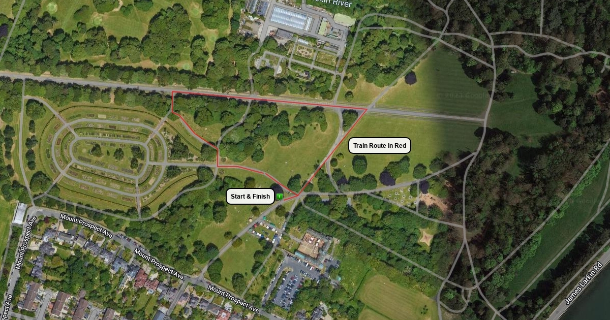 Train Route St Annes : Scribble Maps