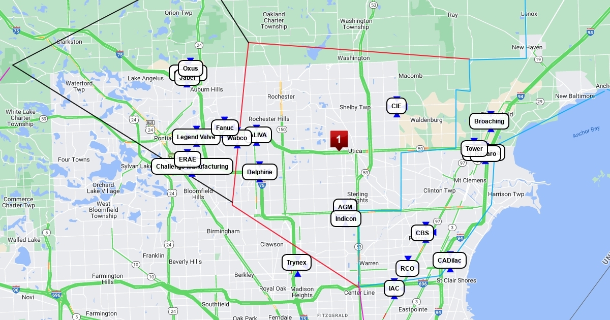 Map of AM territory : Scribble Maps