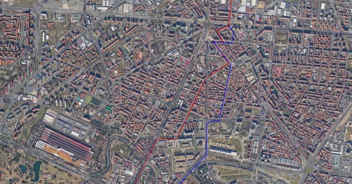 casa-lavoro bici : Scribble Maps
