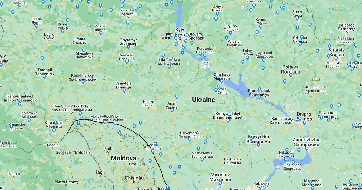 Ukrainian Defence Plan : Scribble Maps