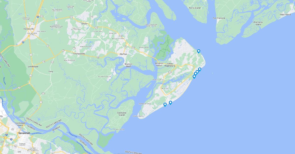 Public Beach Access : Scribble Maps