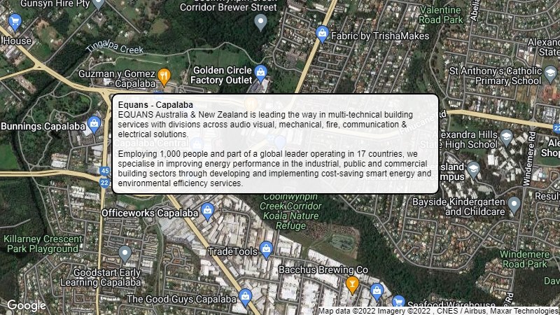 Equans - Capalaba : Scribble Maps