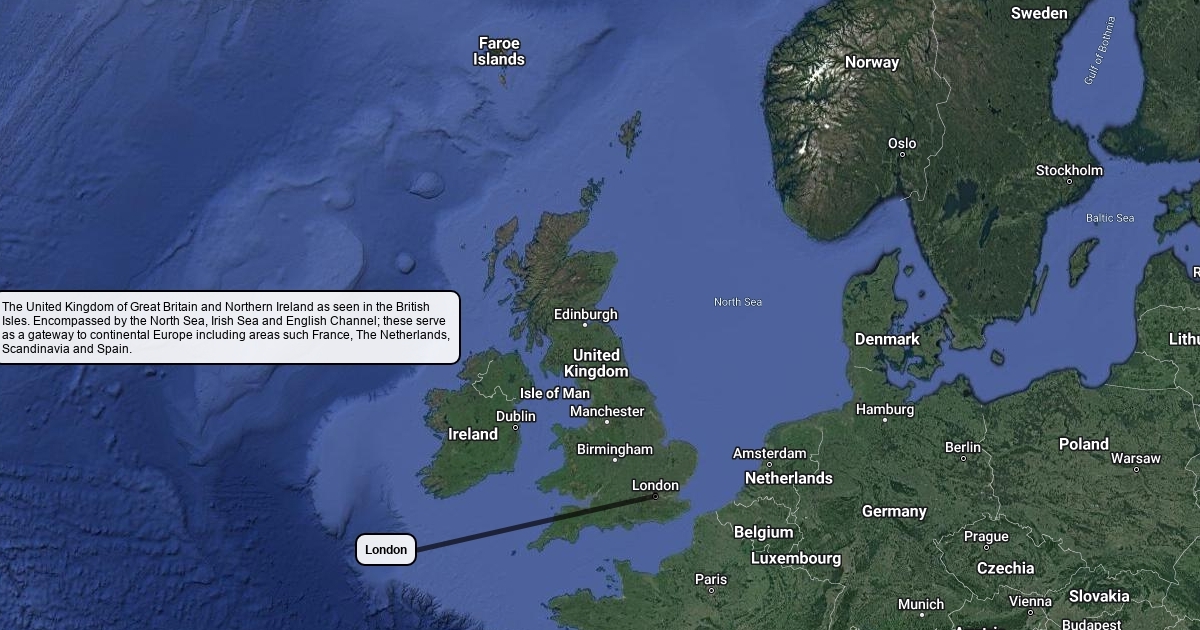 Map of UK : Scribble Maps