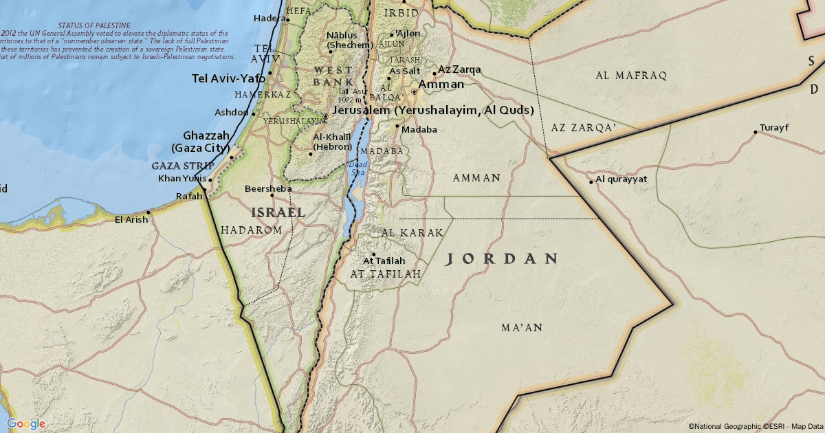 United Kingdom of the Arab Levant : Scribble Maps