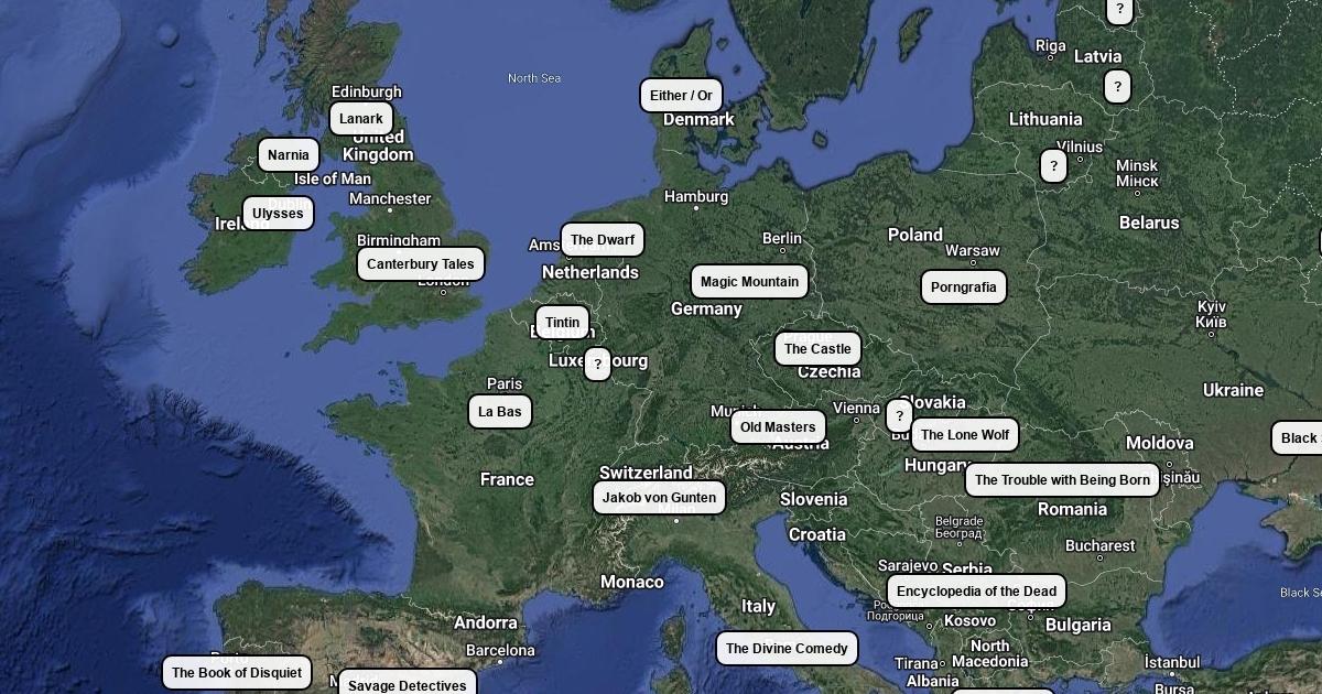Books by Country : Scribble Maps