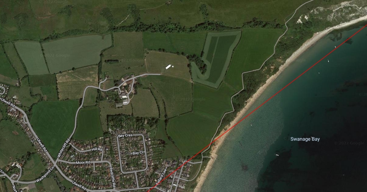 swanage barton on sea : Scribble Maps