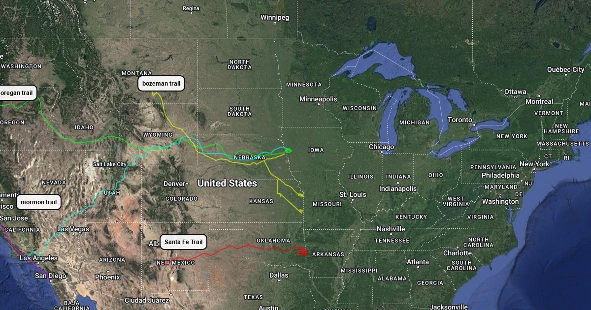 Western Expansion : Scribble Maps